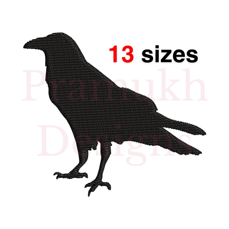 Crow Applique - Etsy