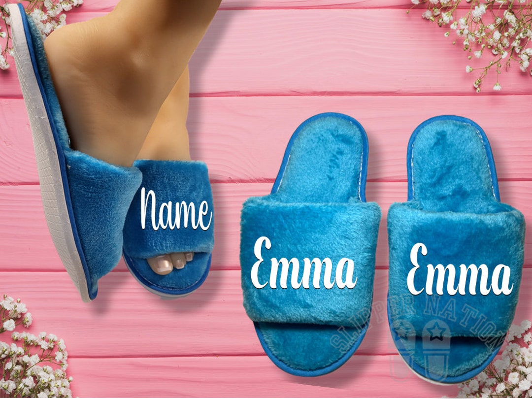 Slumber Party Slippers for Kids Spa Party Favors Pajama Party Girls ...
