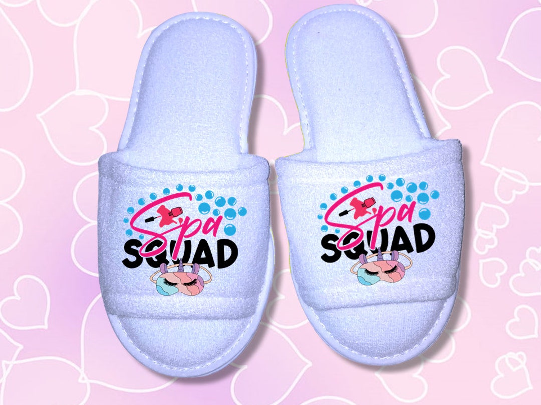 Spa Party, Spa Party Slippers, Kid and Adult Slippers, Spa Party Favors ...