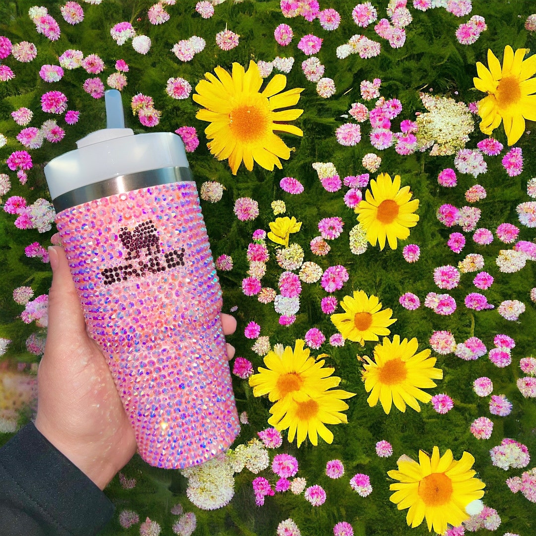 Rhinestone Stanley Cup 14 Oz Mini Personalized Any Color Bling Diamond ...