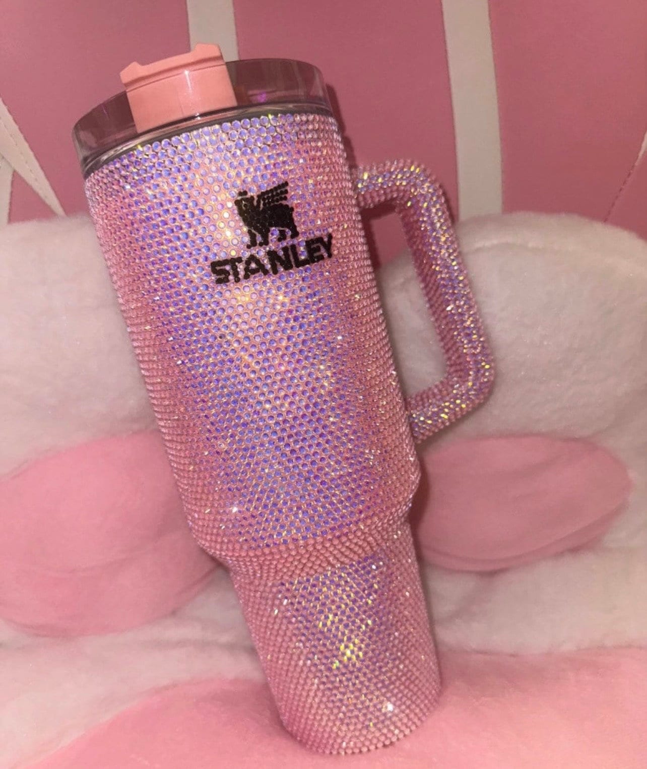 Rhinestone Stanley Cup 40 Oz Personalized Any Color! Bling Diamond Gem ...