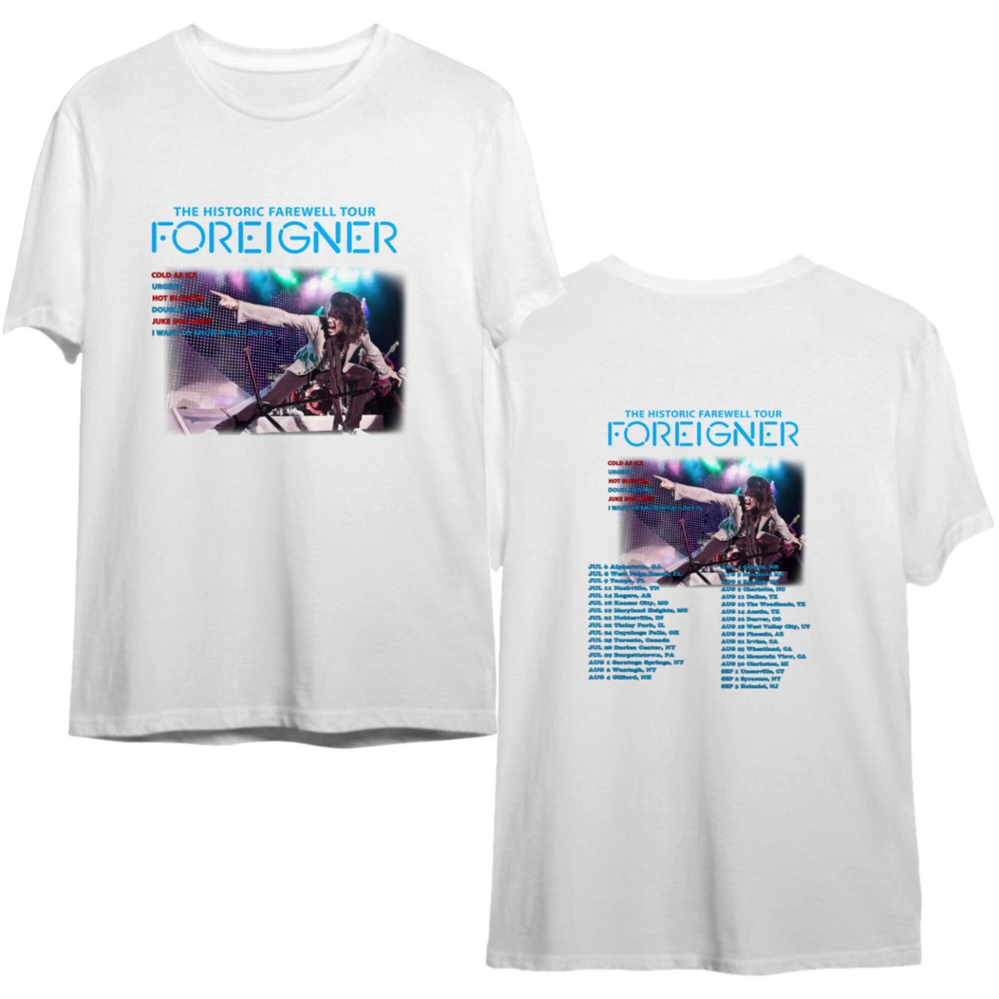 2023 Foreigner The Histroric Farewell Tour sold by Fascinating-Caddie ...