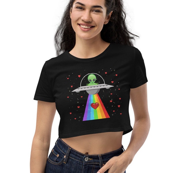 Alien Crop Top - Etsy