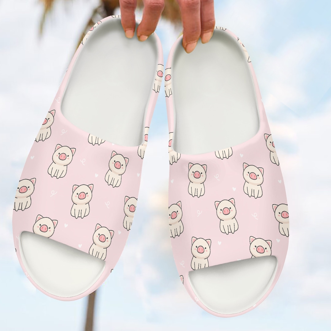 Soft Piggy Shower Slippers Cute Pig Slippers Men Women - Etsy