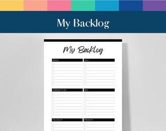 Task Backlog - Etsy
