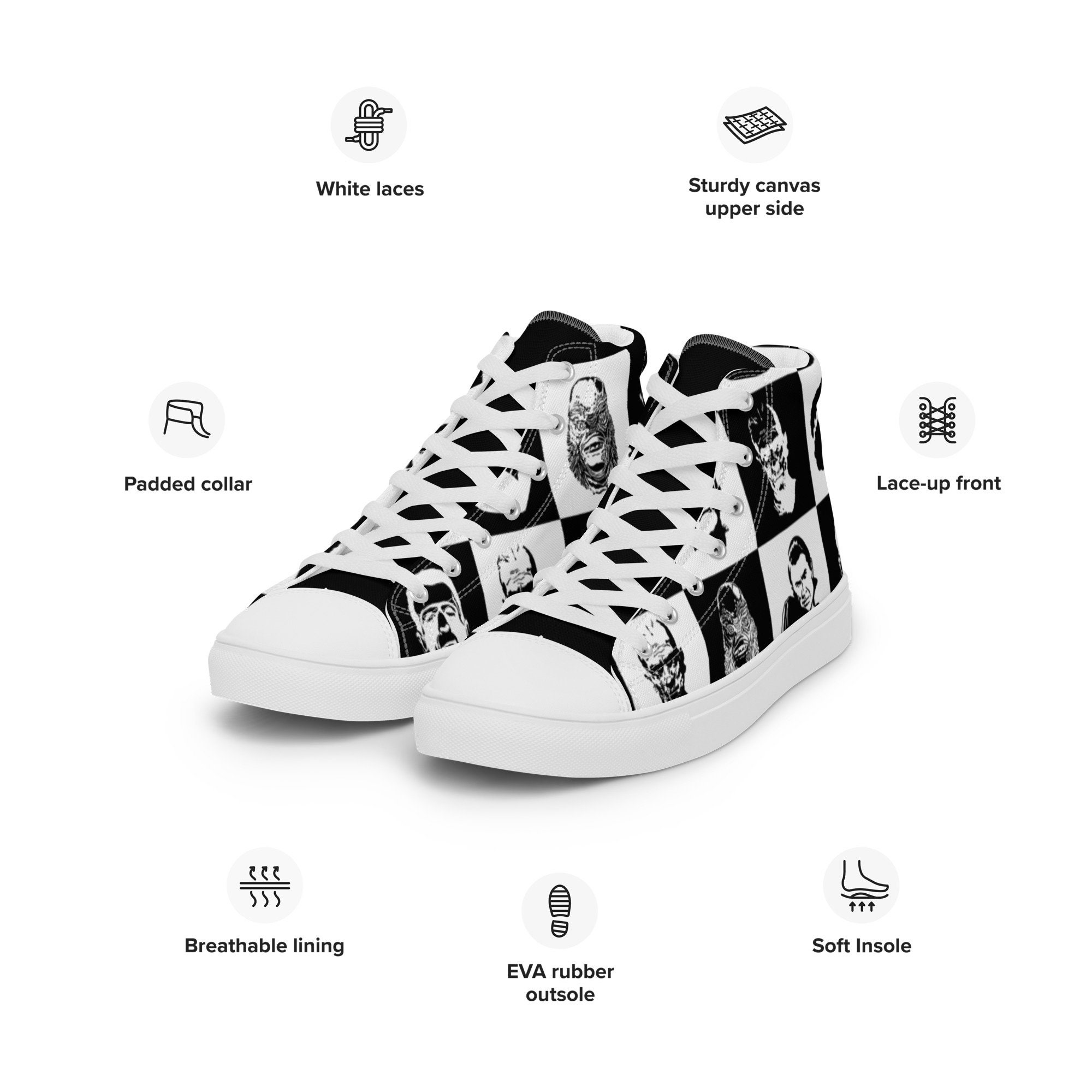 Universal Monsters Horror Movie Halloween Black and White Spooky ...