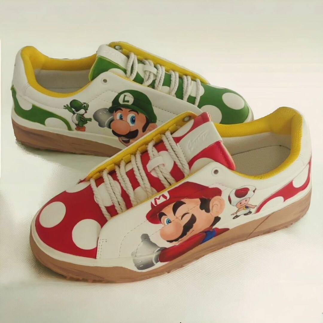Super Mario Bros Custom - Sneakers Included - Etsy