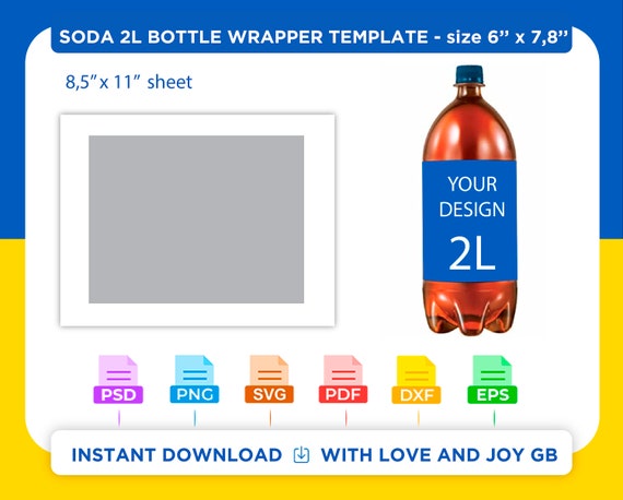 Coke Bottle Template