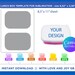 Cold Cup Box Template, Svg, Png, Dxf, Eps, Label, Wrapper, Canva ...