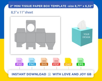 Wedding Tissue Template - Etsy