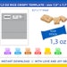 Rice Crispy Template, Svg, Png, Dxf, Eps, Label, Wrapper, Canva ...
