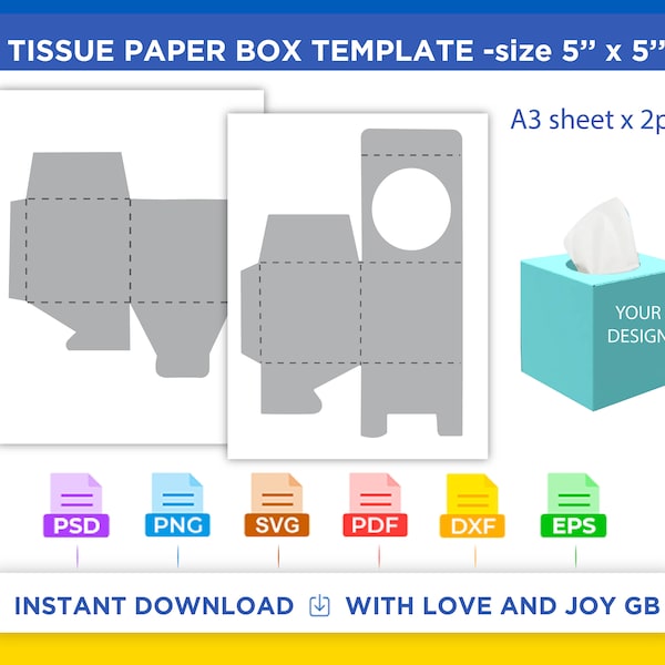 Tissue Box - Etsy