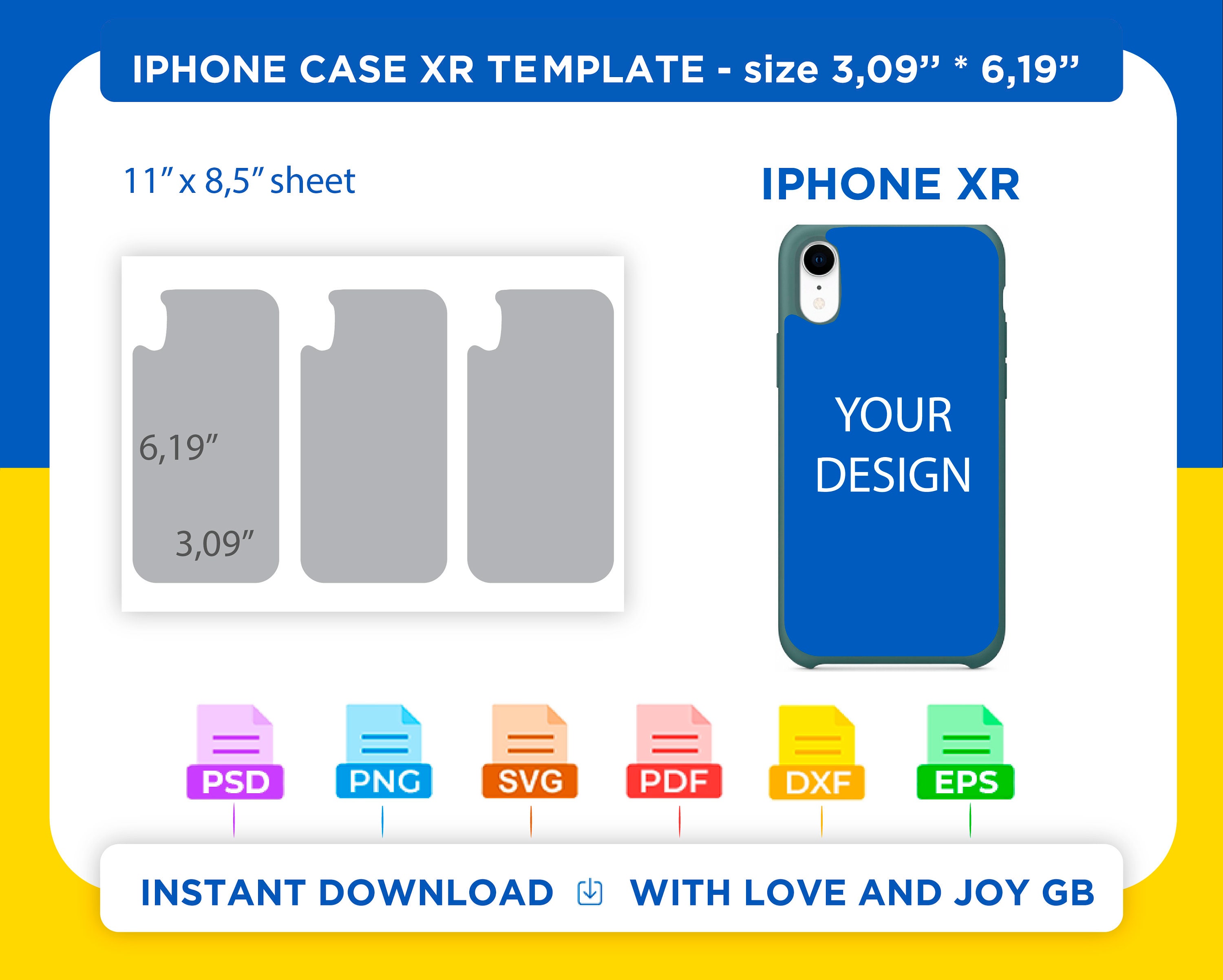 Iphone Case Template Png