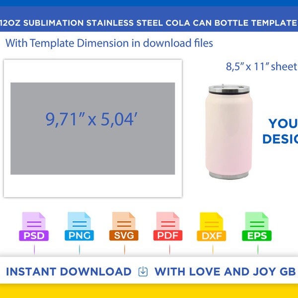 Cola dose zum ausdrucken - Etsy.de