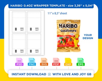 Haribo Svg File - Etsy UK