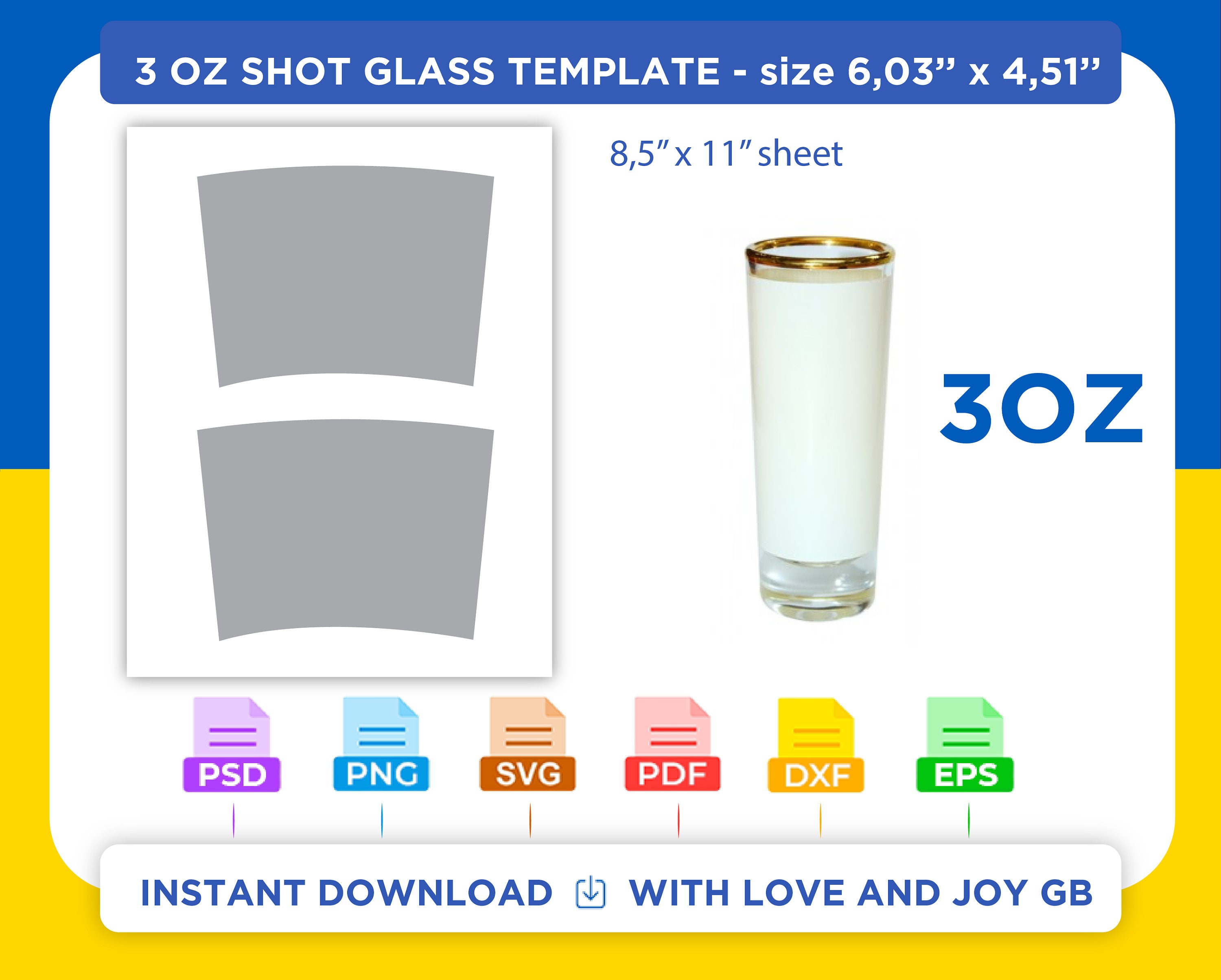 Schnapsglas Vorlage Png Svg Dxf Eps Pdf Diy Geschenk - Etsy Schweiz