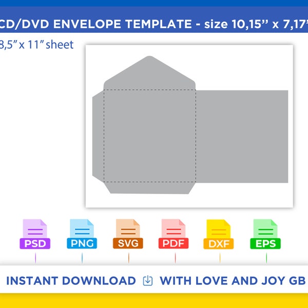 Cd Envelope - Etsy