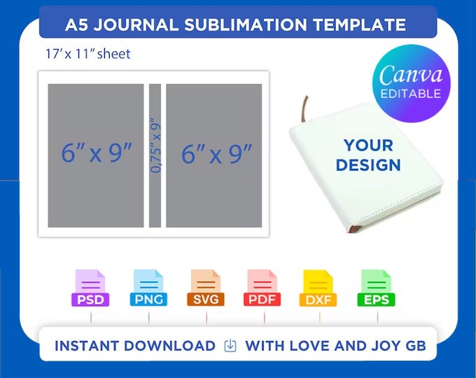 Sublimation Journal Blank/sublimation Faux Leather Journal Blank - Etsy