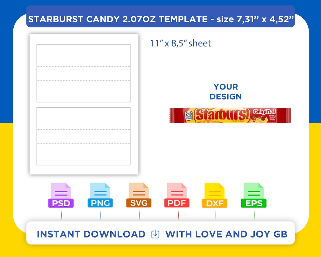 Free Printable Starburst Template - FREE Templates