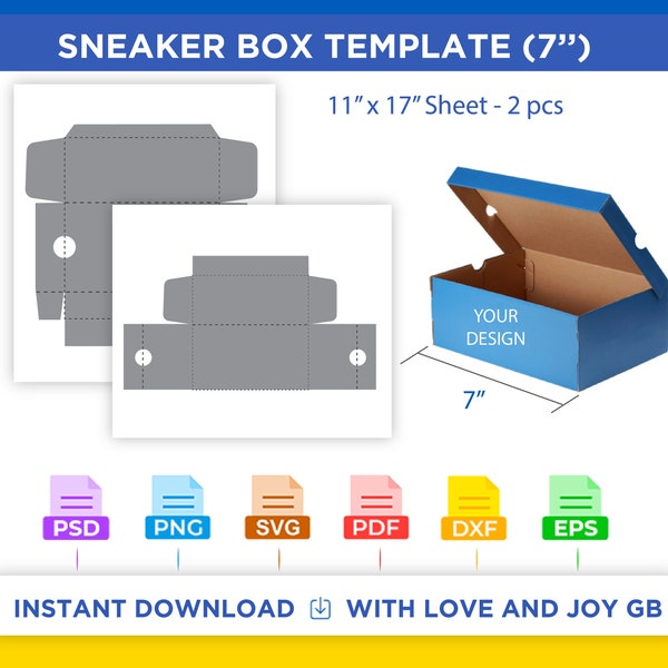 Jordan Shoe Box - Etsy