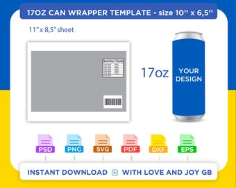 Soda Can Wrapper - Etsy