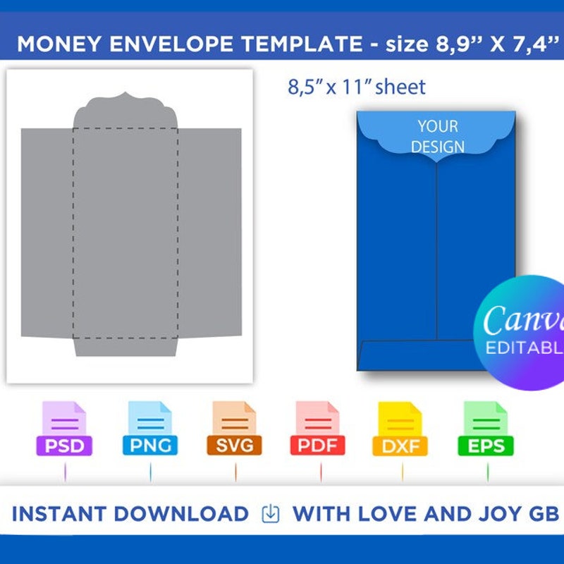 Envelope Svg File - Etsy