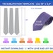 Neck Tie Template Svg Png Dxf Eps Pdf Label Wrapper - Etsy