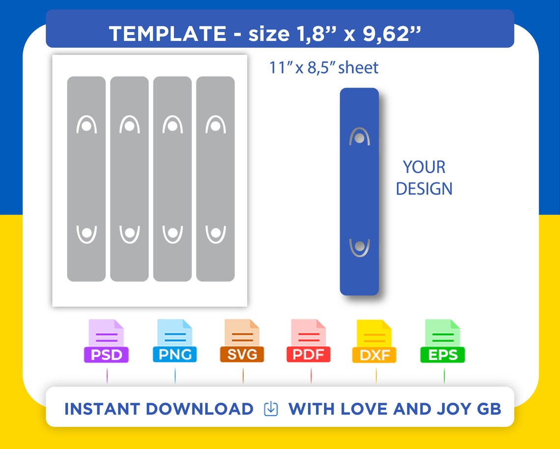 Glitter Pen Holder Template Svg Png Dxf Eps Label - Etsy