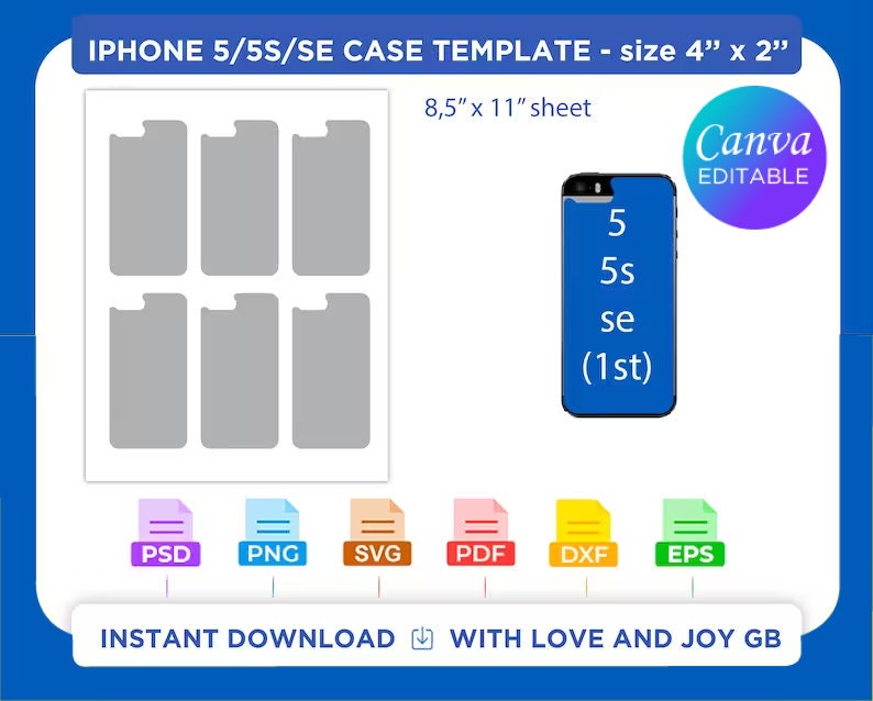 Iphone 5 Template Actual Size