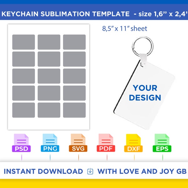 Rectangle Template - Etsy
