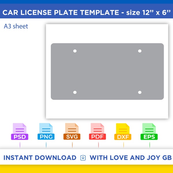 License Plate Mexico Svg - Etsy