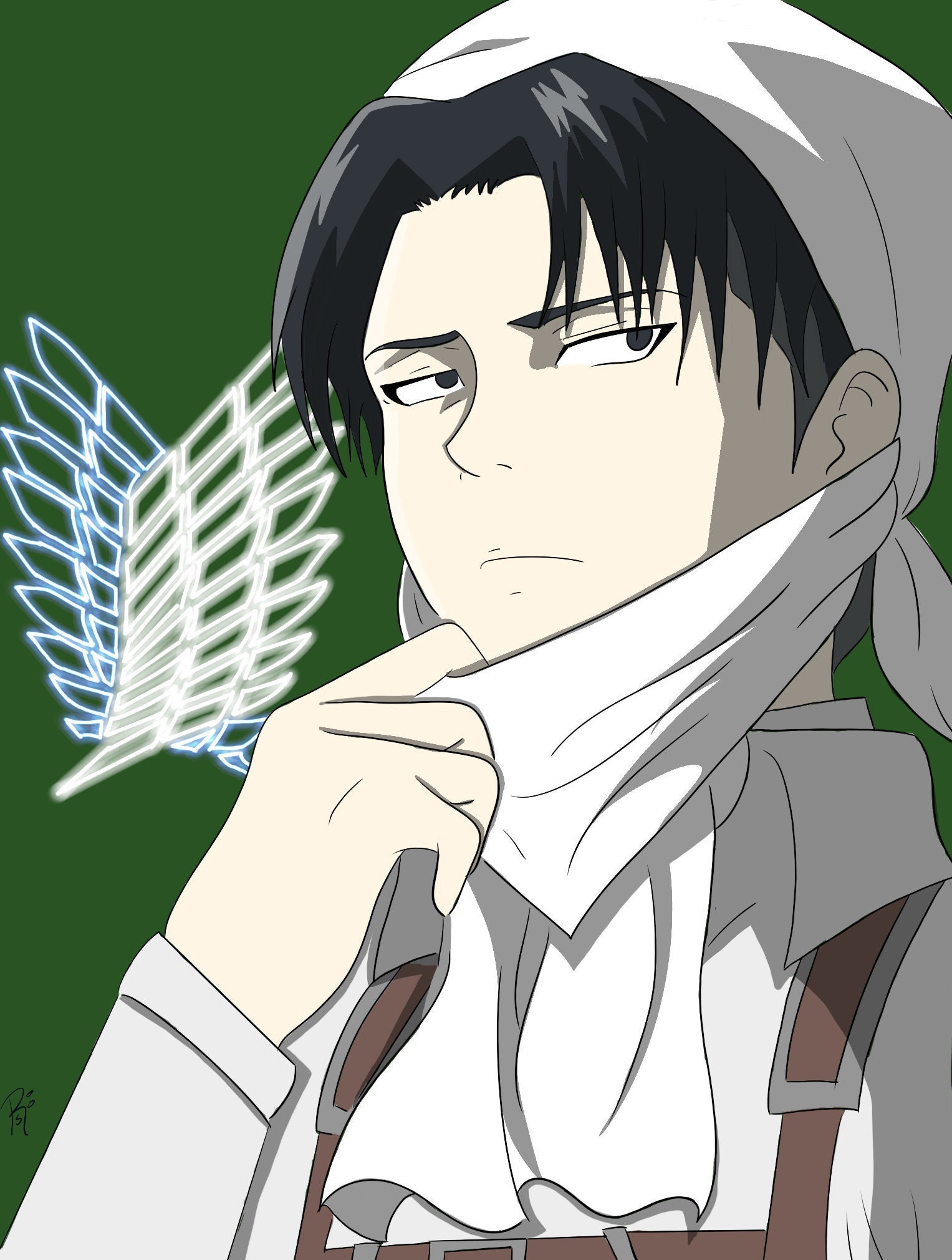 Levi Cleaning Wallpaper