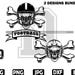 Football Skull Crossbones SVG Bundle: Team Logo (digital Download) - Etsy