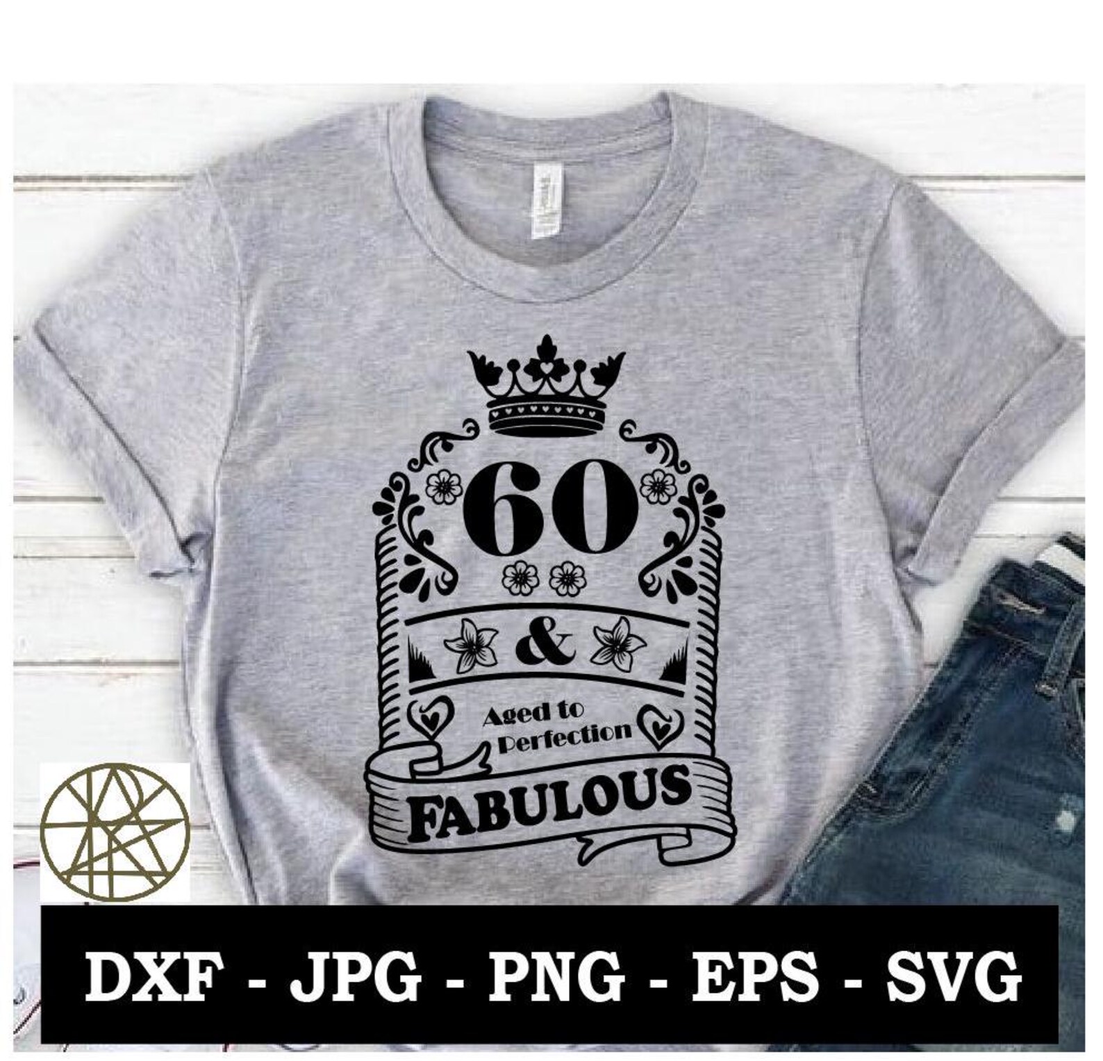 60 and Fabulous Svg | 60th Birthday Svg | Birthday Svg | 60th Svg ...