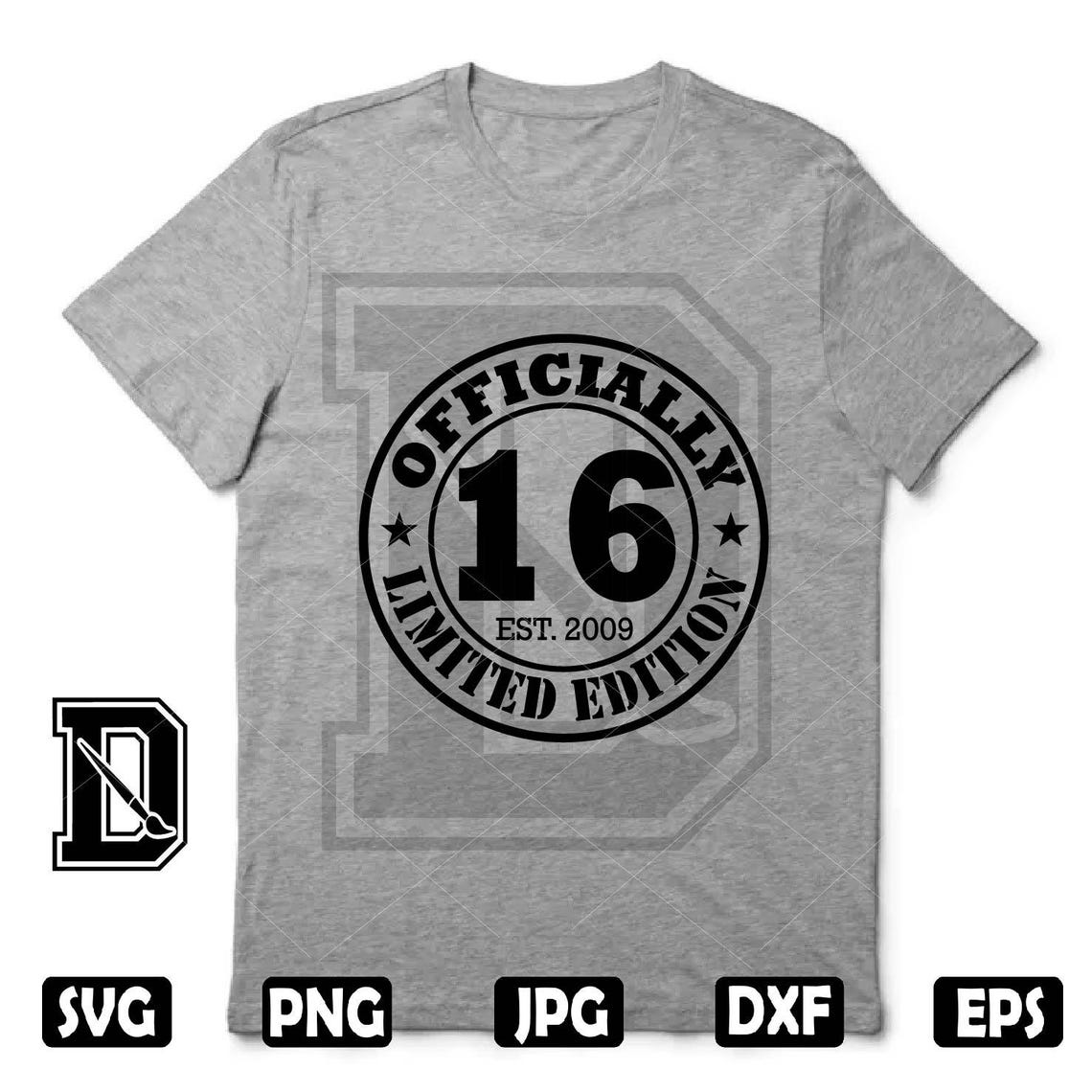 16th Birthday SVG | 16th Birthday Svg | 16th Svg | Limited Edition Svg ...