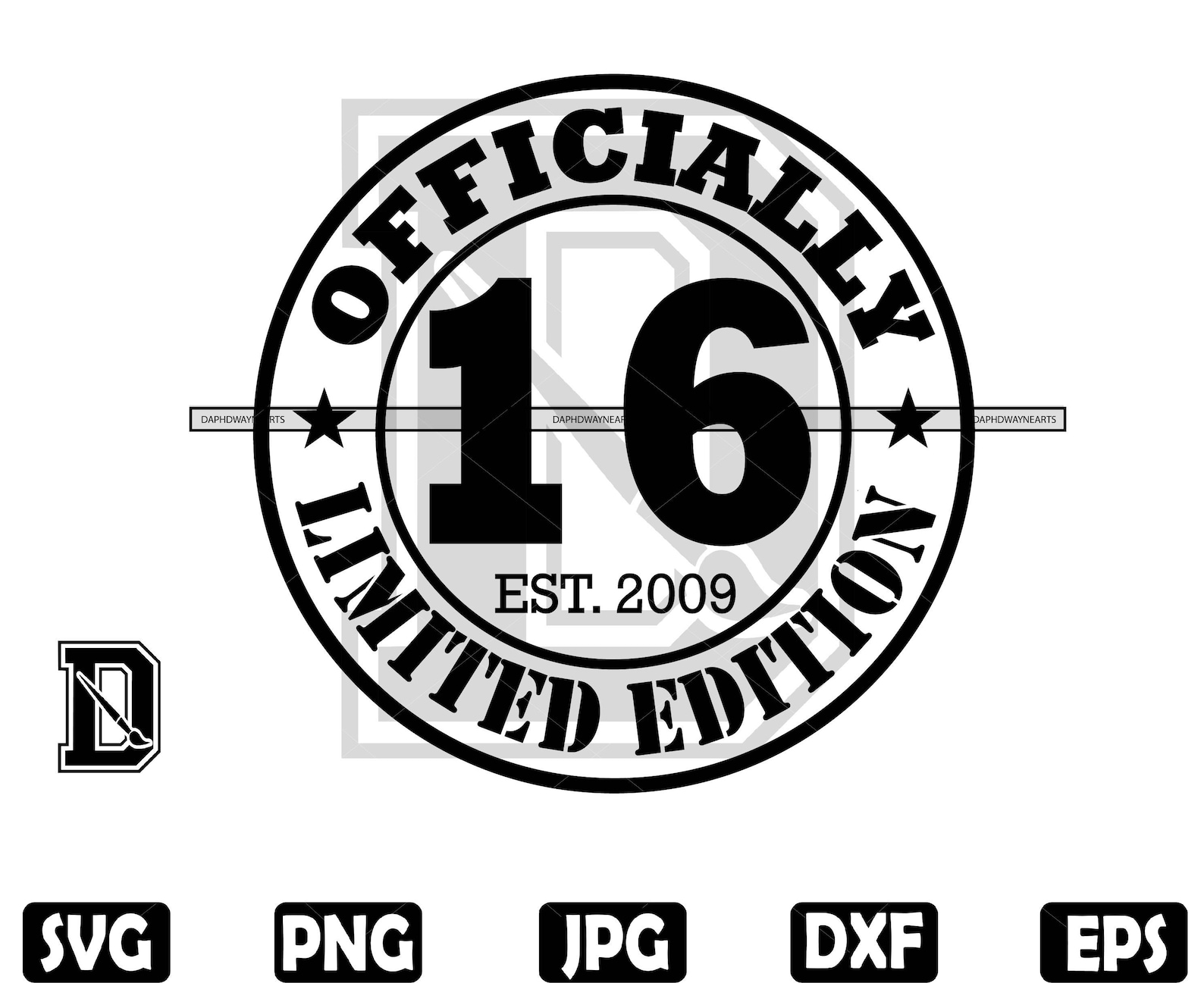 16th Birthday SVG | 16th Birthday Svg | 16th Svg | Limited Edition Svg ...