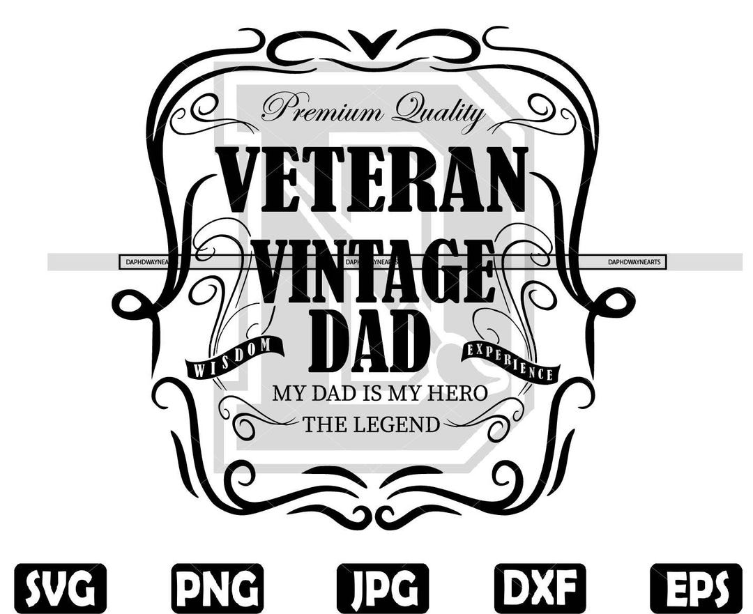 Veterans Vintage Svg | Veteran Svg | Milestone Svg | Dad Svg ...