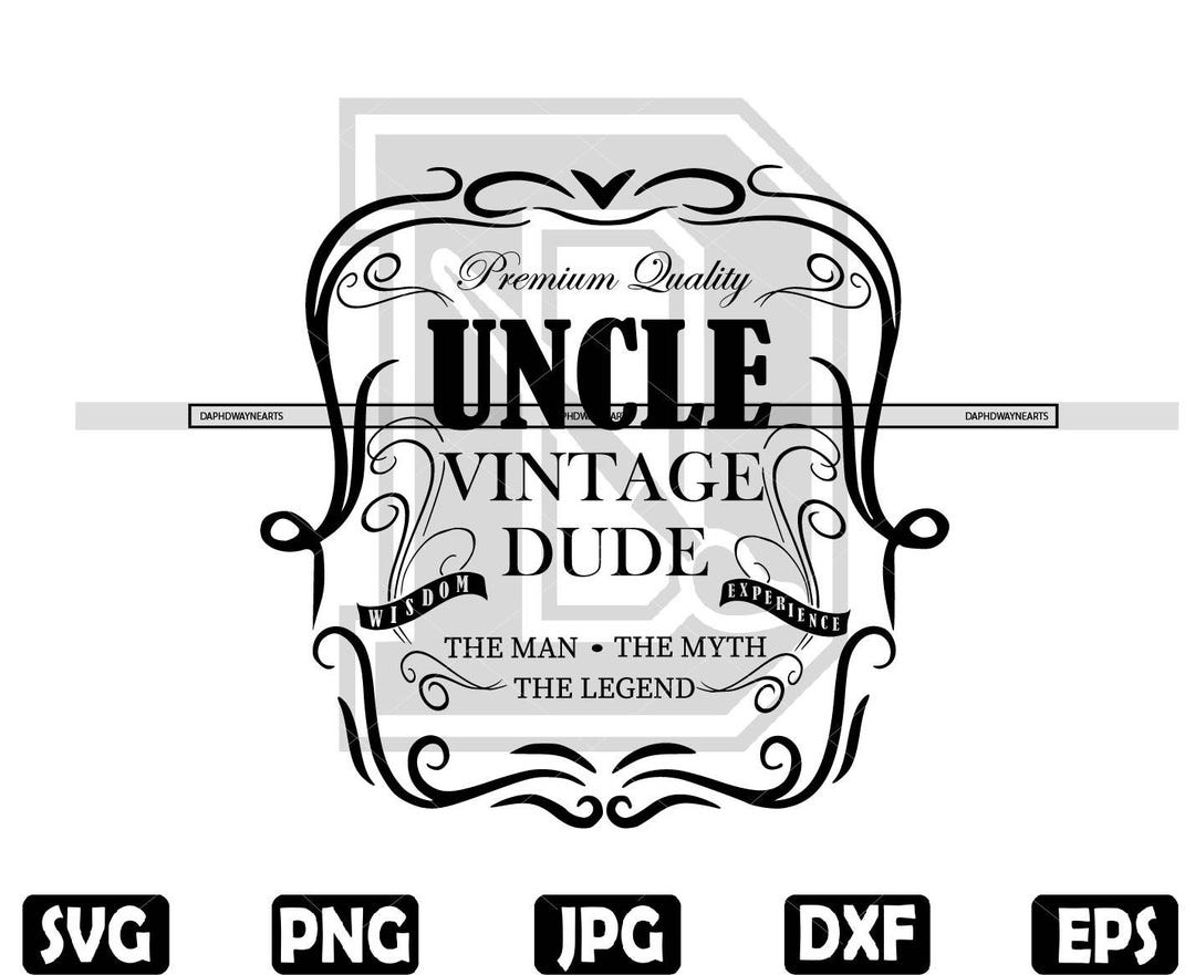 Uncle Vintage Svg | Uncle Svg | Vintage Dude Svg | Dad Svg | Vintage ...