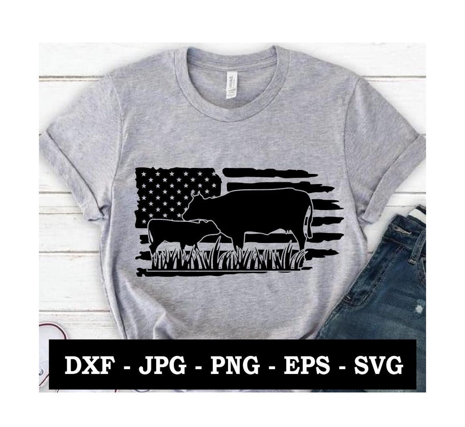 Cow Farm Svg | US Cow Svg | Farmer Svg | Farm Png | Cow Svg ...