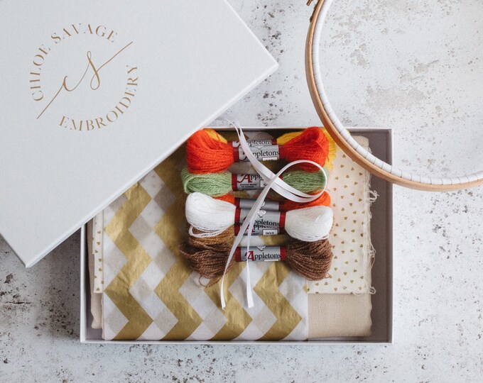 Embroidery Box Kit,cross Stitch Subscription Box,sewing Subscription ...