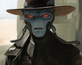 Cad Bane Mask - Etsy