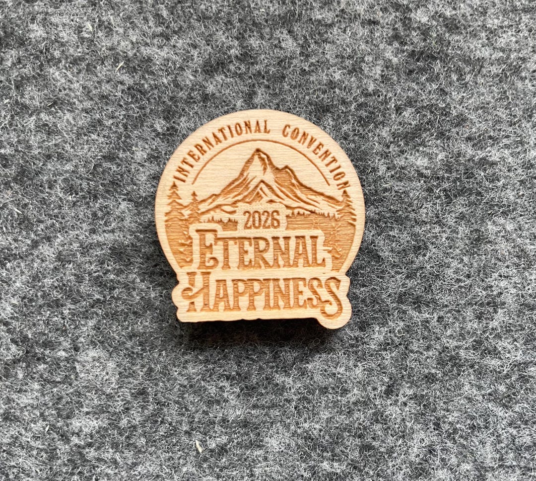 Pins 2026 "eternal Happiness" JW Convention Gift - Pins, Badge, Earring ...