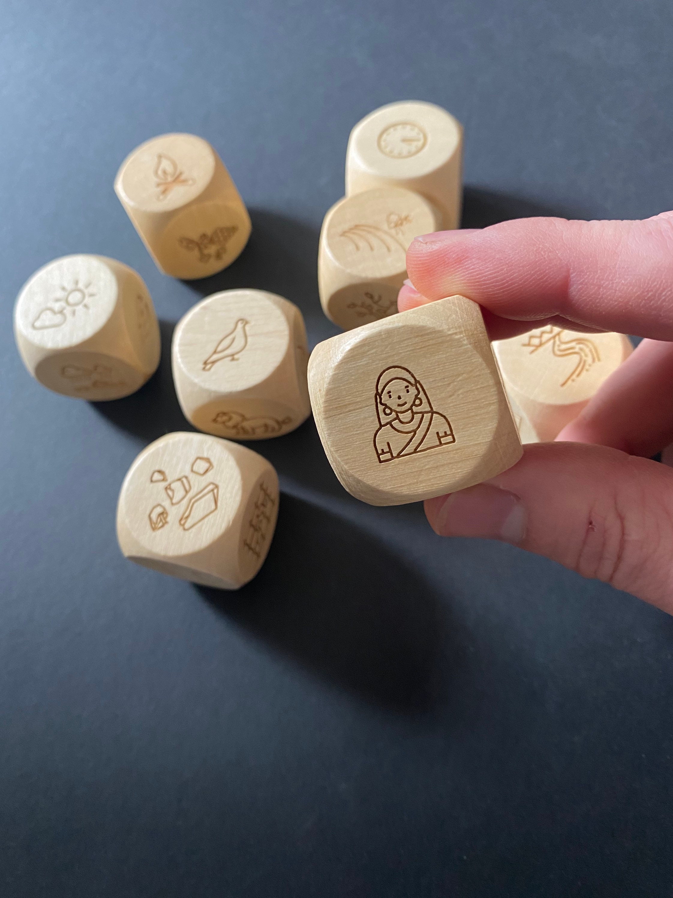 Family Worship Game my Bible Stories Cube Game - Etsy