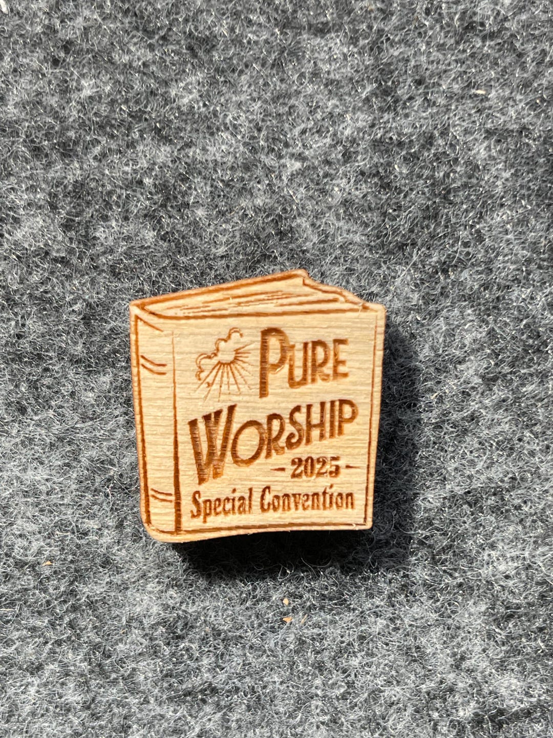 Pins 2025 "pure Worship" JW Convention Gift - Pins, Badge, Earring ...