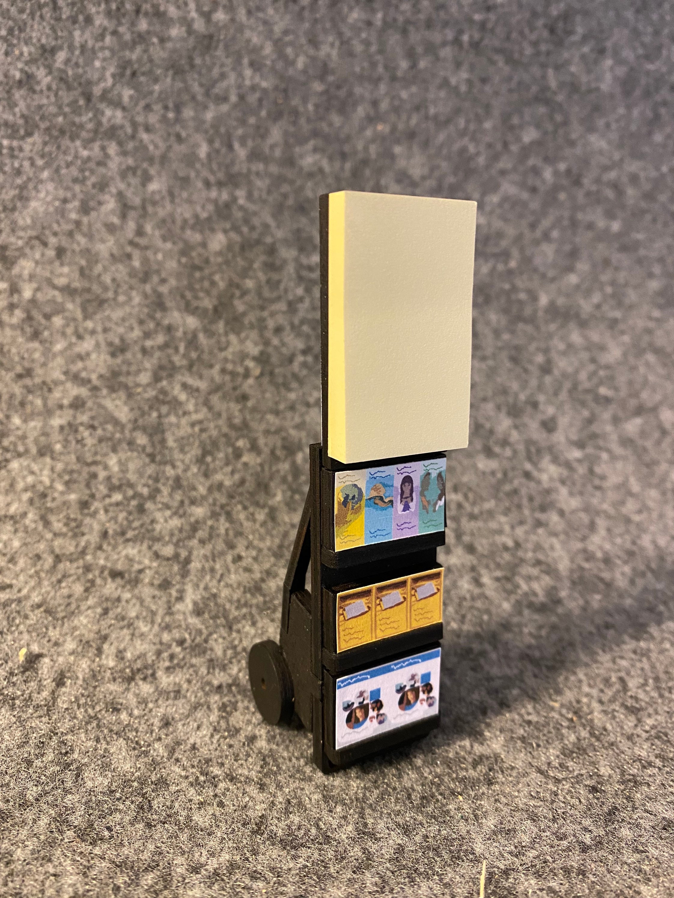 JW Wooden Mini Witnessing Cart With Double-sided Board. | Etsy UK