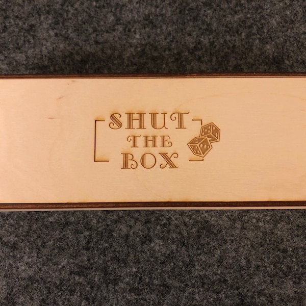 Shut the Box - Etsy Canada
