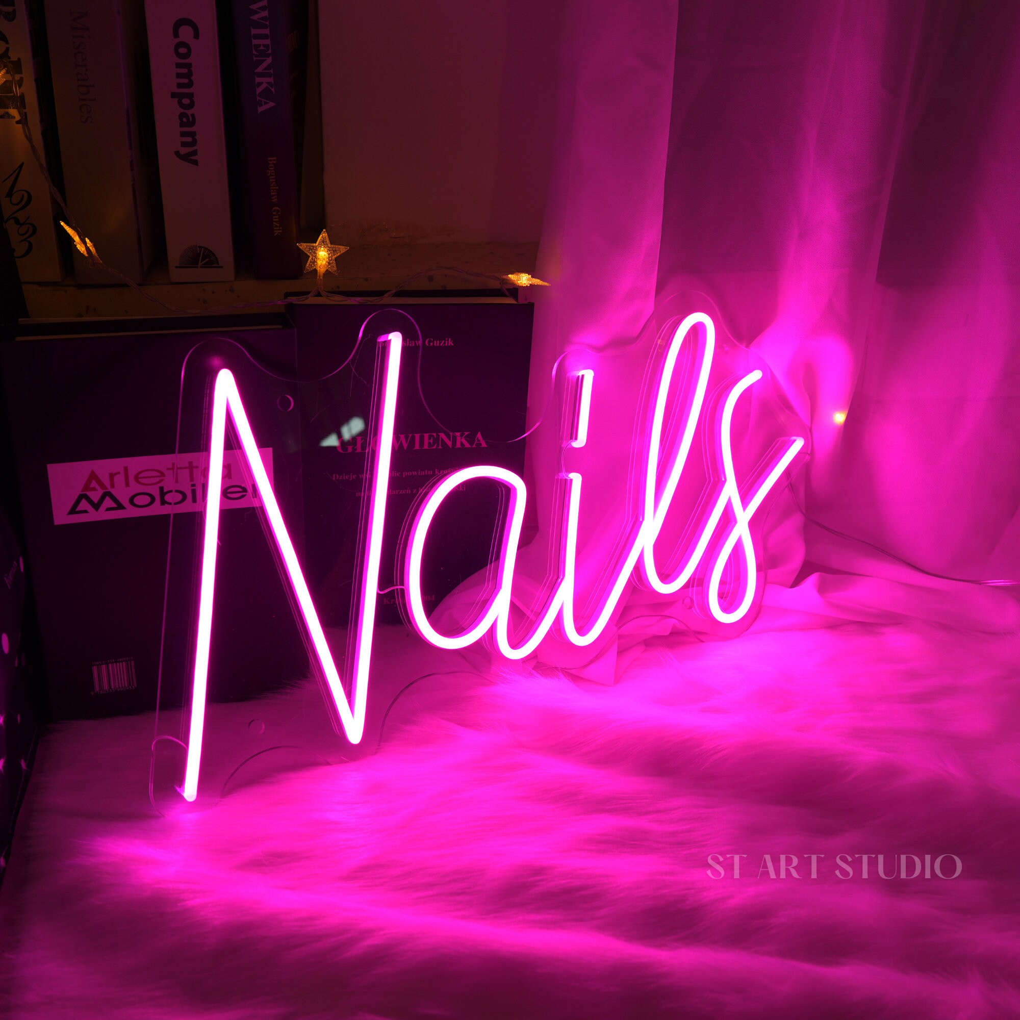 Nail Salon Neon Sign