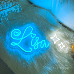 Custom Name Neon Sign for Kids, Kid Room Decorations, Home Decor Wall ...