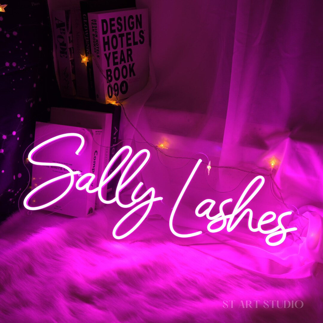 Lash Room Neon Sign,lash Room Decor,lash Room Wall Decor,beauty Room ...