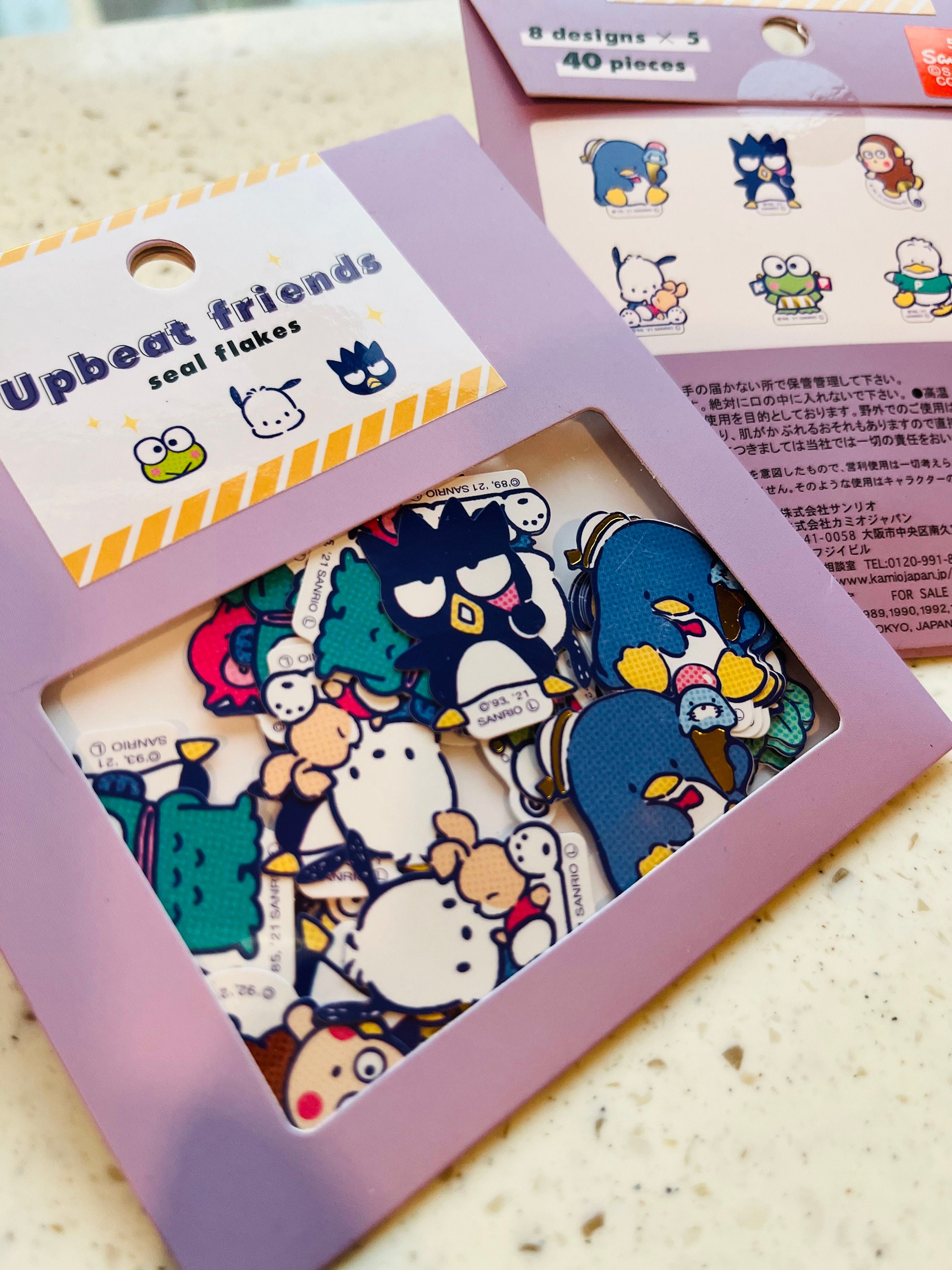 Sanrio Characters Sticker| Sanrio | Seal Flakes | Flake Sticker - Etsy